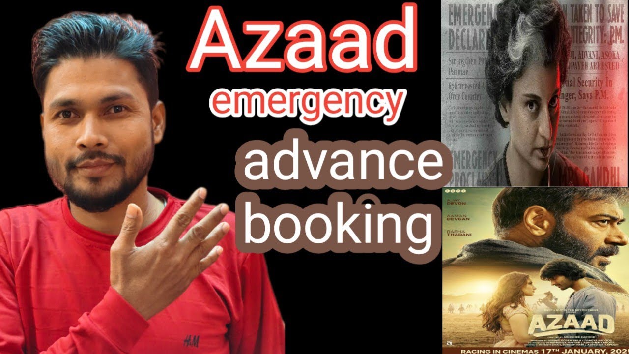 Azad movie advance booking collection emergency movie advance booking ...