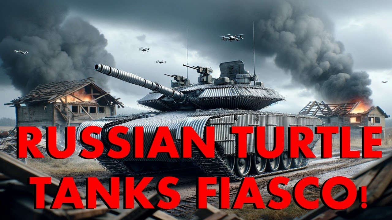 Russia's 'Turtle Tanks': Can They Survive Deadly Drone Attacks? - YouTube