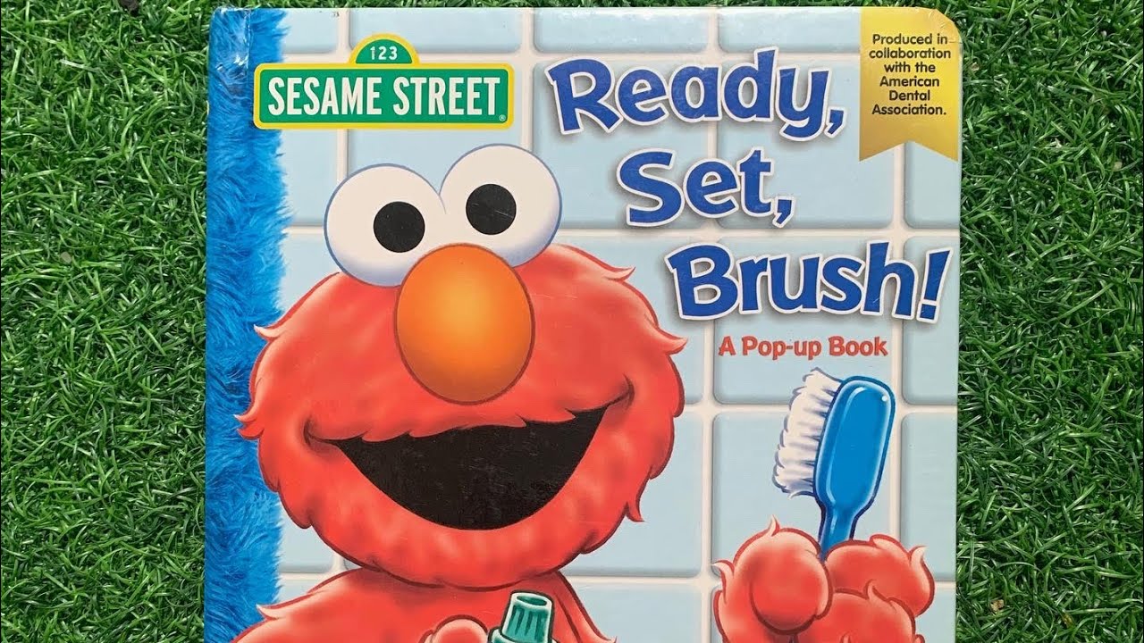 Saturasi Books - Pop Up Book Sesame Street : Ready, Set, Brush! - YouTube