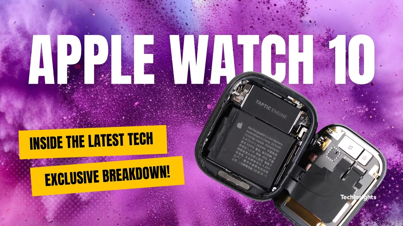 Apple Watch 10 Teardown Highlights - YouTube