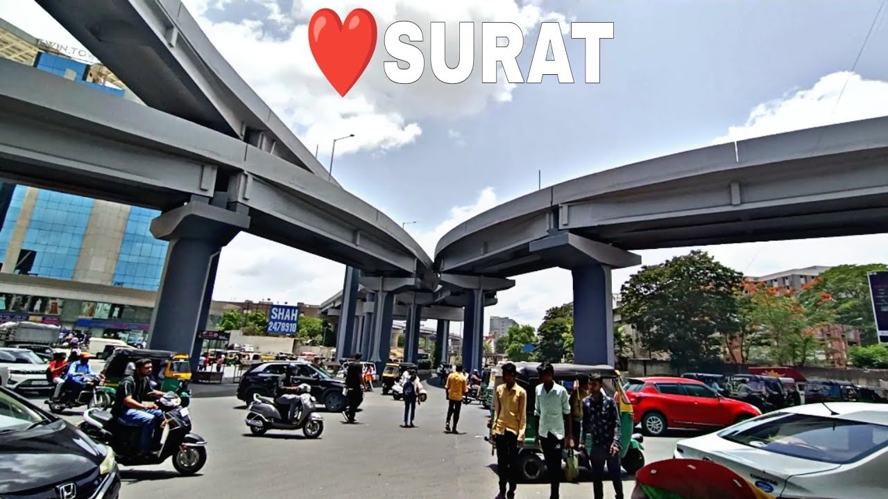 Surat Sahara Darwaja Fly Over Bridge Ready || सहारा दरवाजा सूरत☺️ - YouTube