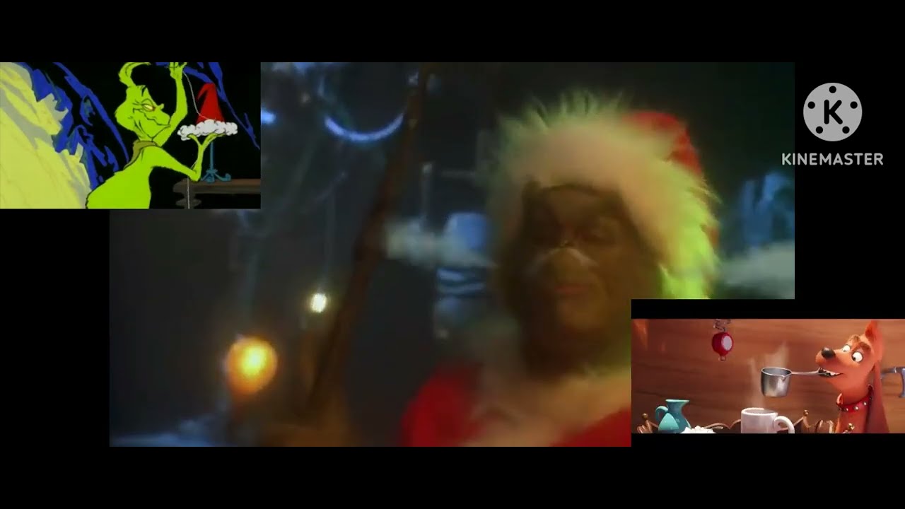 You're A Mean One Mr. Grinch (1966 & 2000 & 2018) (Kine Master Video ...