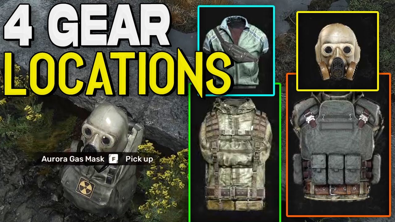 4 Easy-To-Get Gear Locations in Lesser Zone - Stalker 2 - YouTube