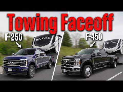 Underkill vs Overkill - 2026 Ford F-450 & F-250 Fifth-Wheel Towing Comparison