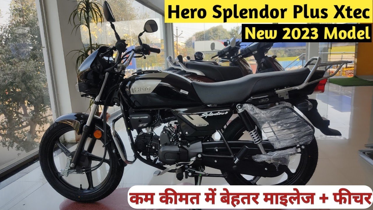 2023 Hero Splendor Plus XTec - Detailed Review | Features, Price ...