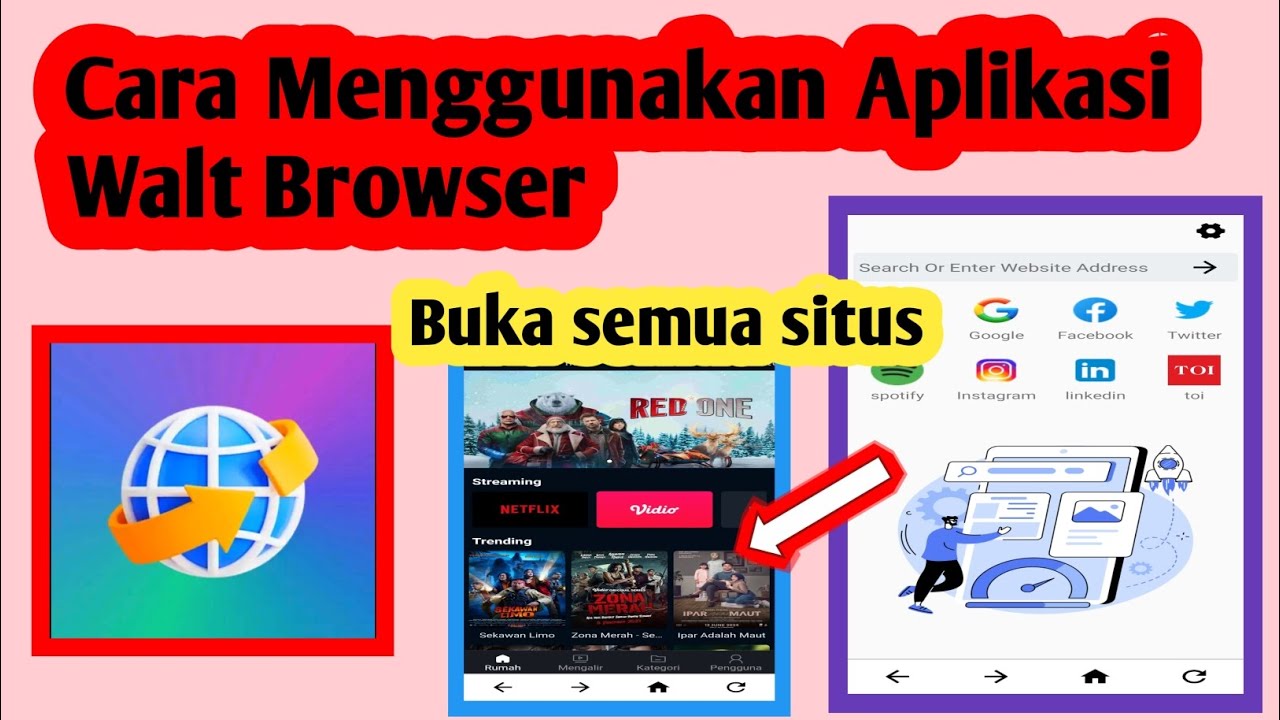 Cara Menggunakan Aplikasi Walt Browser | Cara Pakai Aplikasi Walt ...
