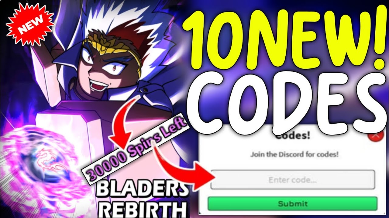 *NEW* ALL WORKING CODES FOR BLADERS REBIRTH IN AUG 2024! ROBLOX BLADERS ...