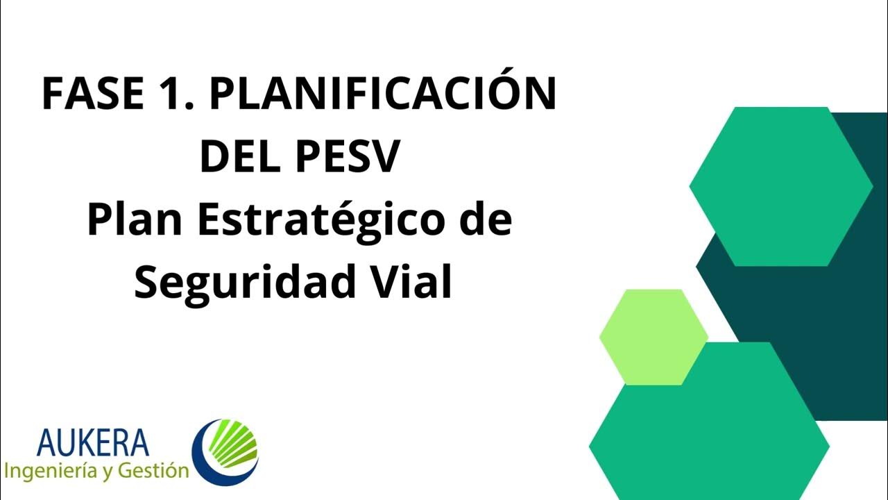 PESV Fase 1. Paso 1-4 Planificación del Programa Estratégico de Seguridad Vial - YouTube