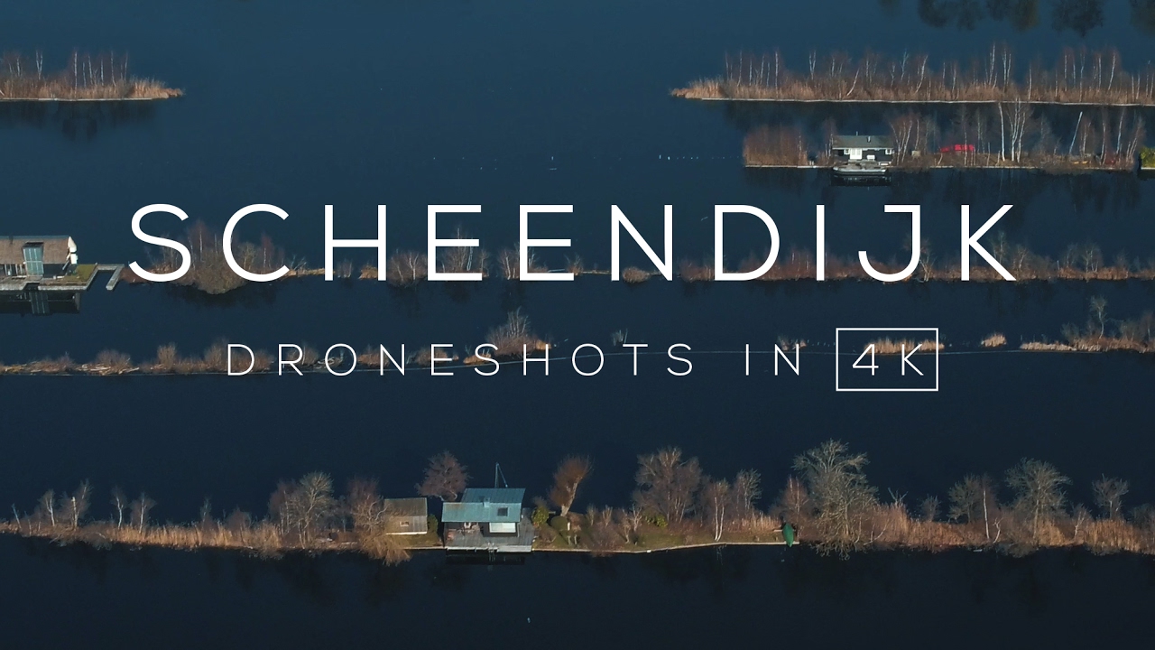 Loosdrechtse Plassen (Scheendijk) in 4K | Drone video - YouTube