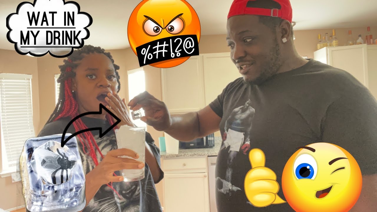 Bug In Ice Cube Scare Prank On Wife!!!!! I Got Scared (#mac10fam) # ...