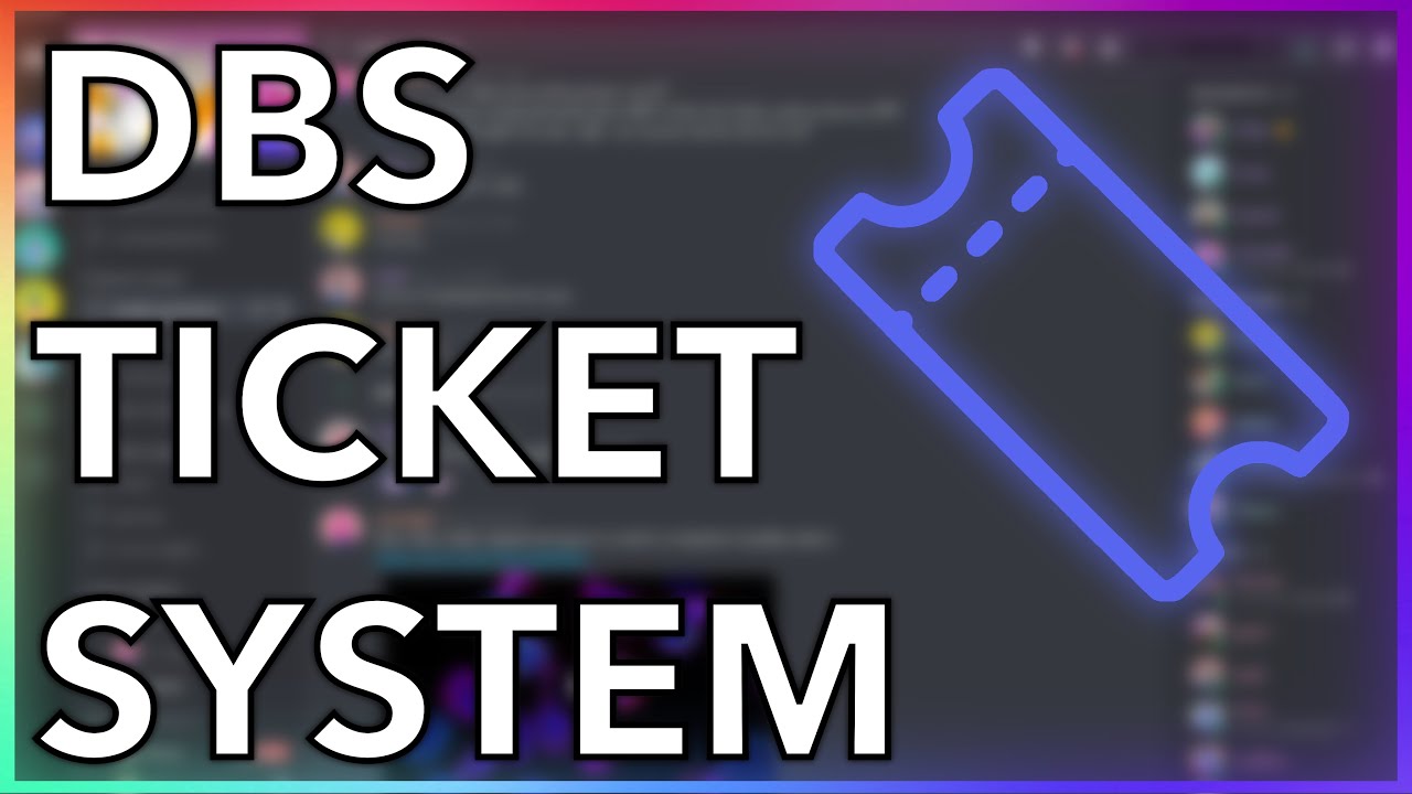 DBS Ticket System | Discord Bot Studio [GER] - YouTube