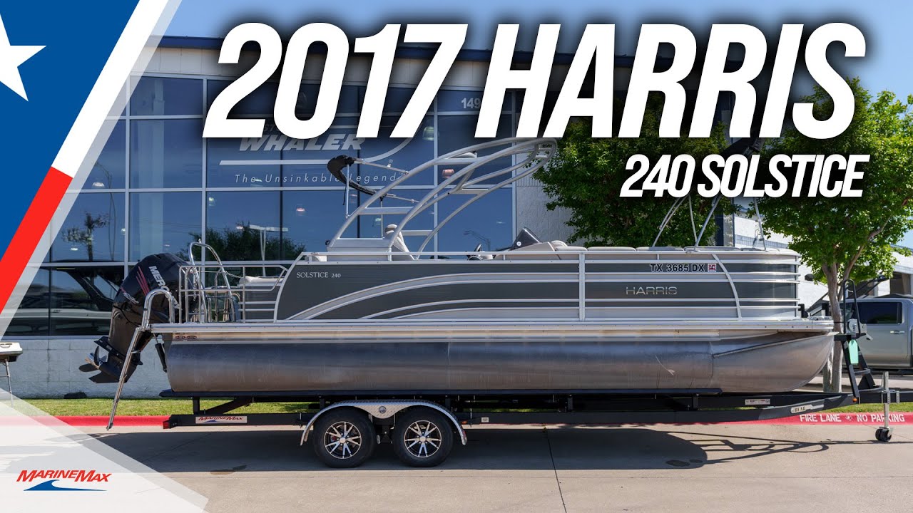 2022 Harris 240 Solstice | MarineMax Dallas - YouTube