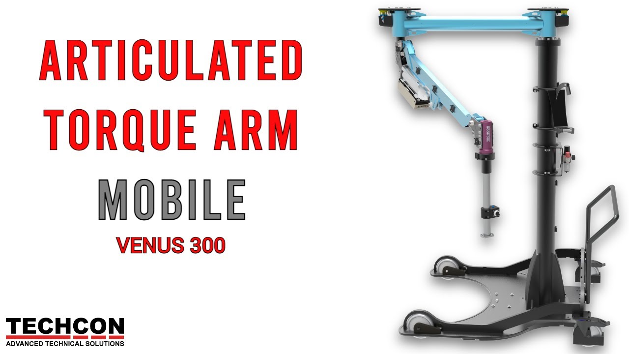 Articulated Torque Arm Mobile (VENUS 300) by TECHCON - YouTube