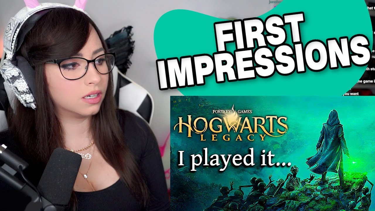 A Magical First Look at Hogwarts Legacy | Bunnymon REACTS - YouTube