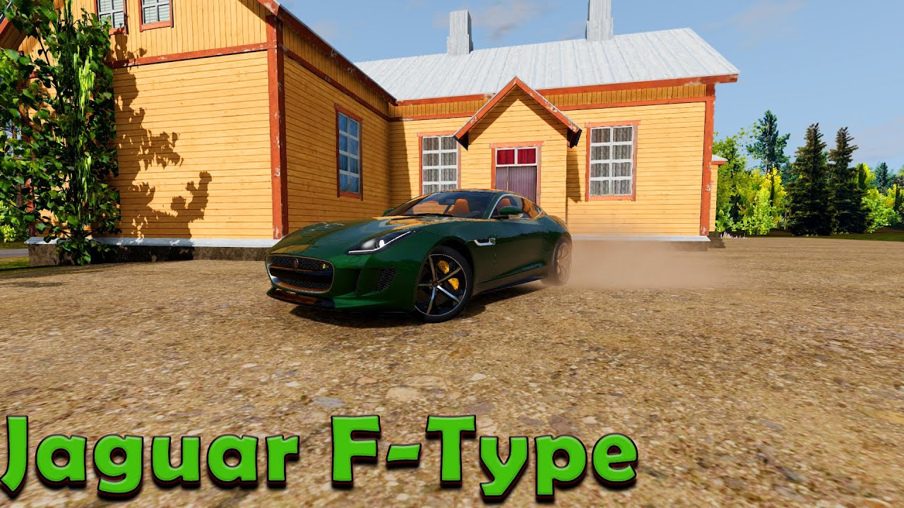 Jaguar F-Type-BeamNG Drive(#2116) - YouTube