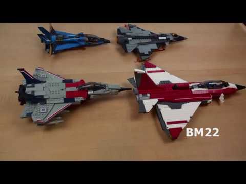 LEGO Brick Jets Slow Motion Drop Test Brick Toy Review - YouTube