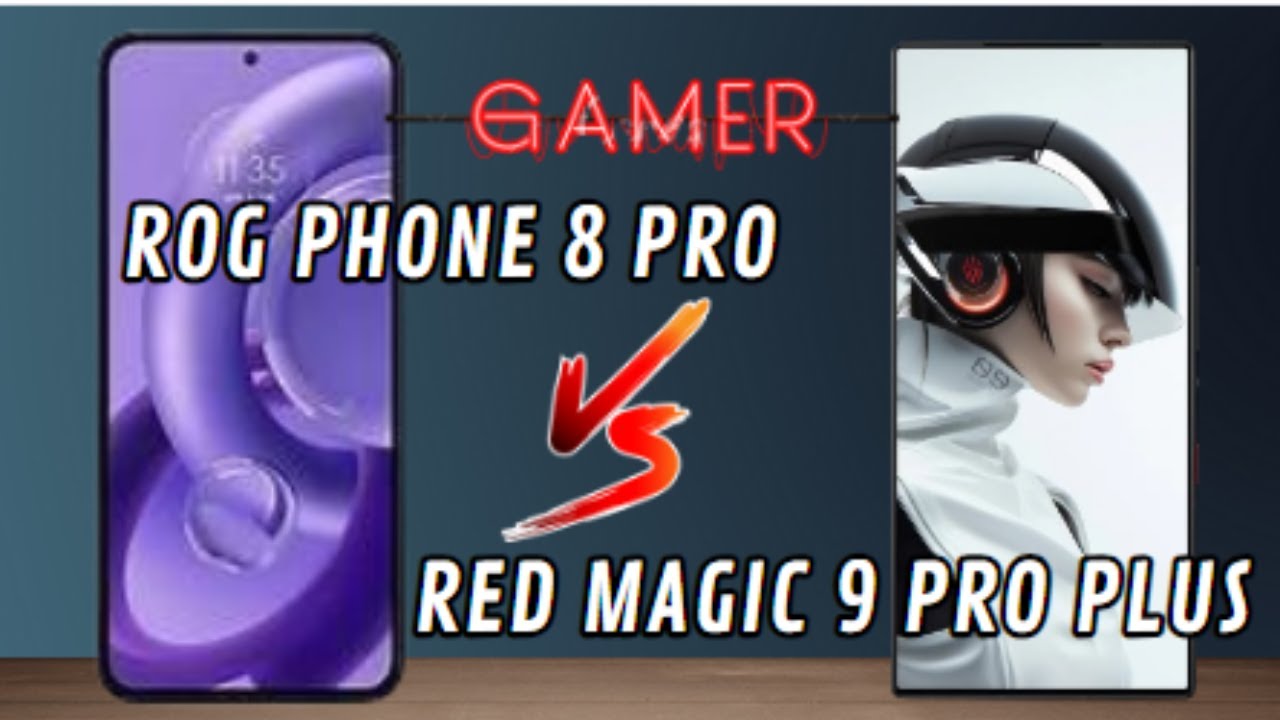 Asus ROG Phone 8 Pro VS Red Magic 9 Pro Plus COMPARATIVO, QUAL COMPRAR ...