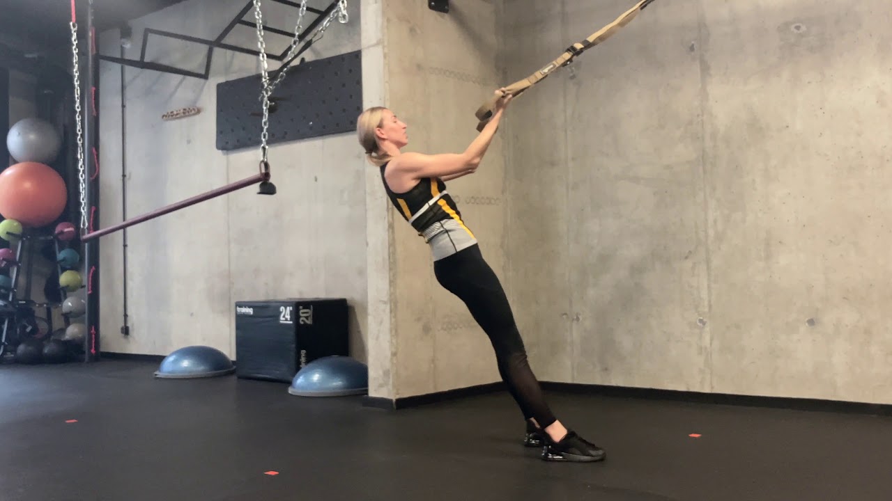 TRX Bicep Curls - YouTube