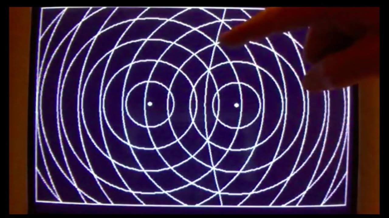 11: Ripple Tank At School: Analysis II - Interference Patterns - YouTube