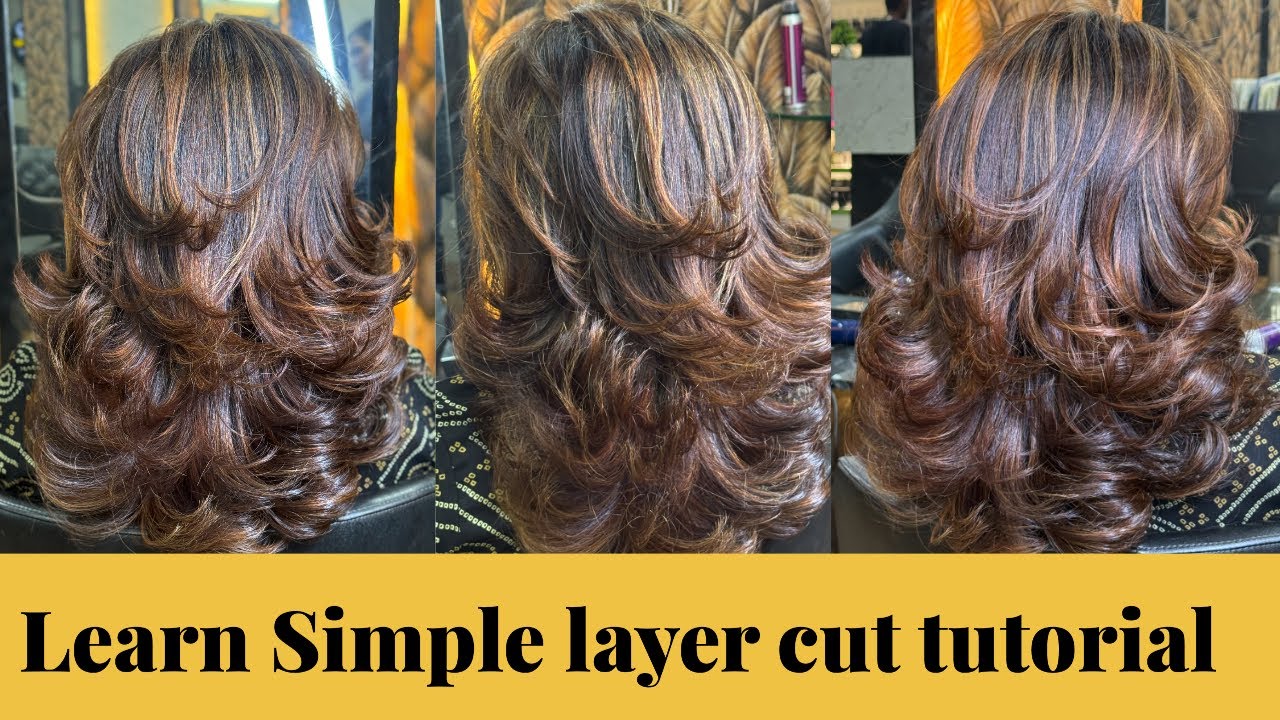 How to: simple layer with step cut in easy way kaise Kare |step by step ...