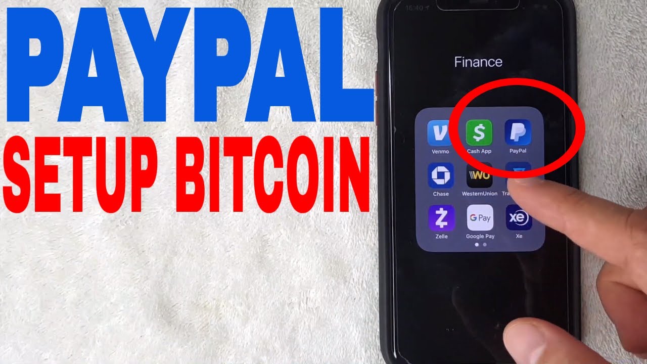 How To Setup Paypal To Buy Bitcoin 🔴 - YouTube