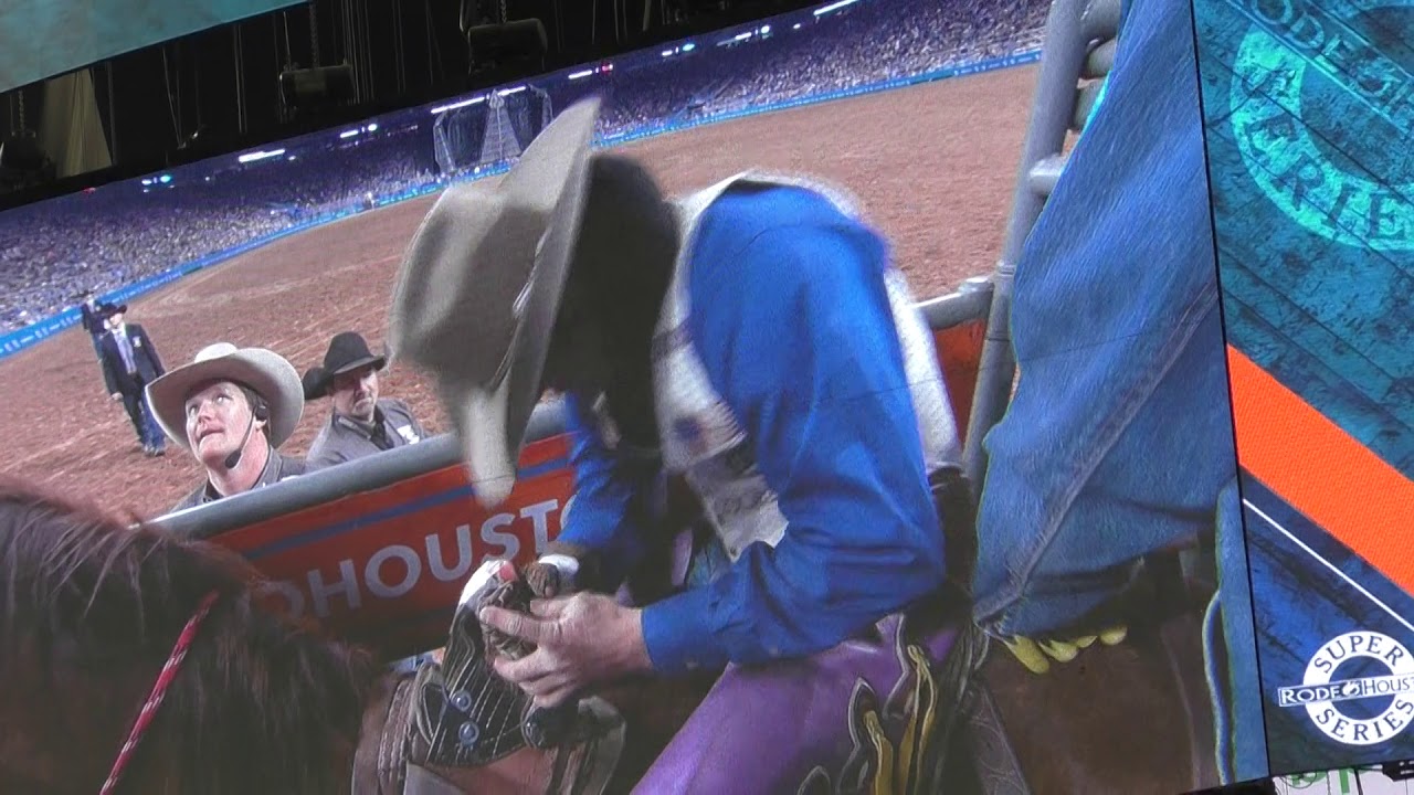 Bareback Riding Finals - Houston Rodeo - 16 March 2019 - #1 Kaycee ...
