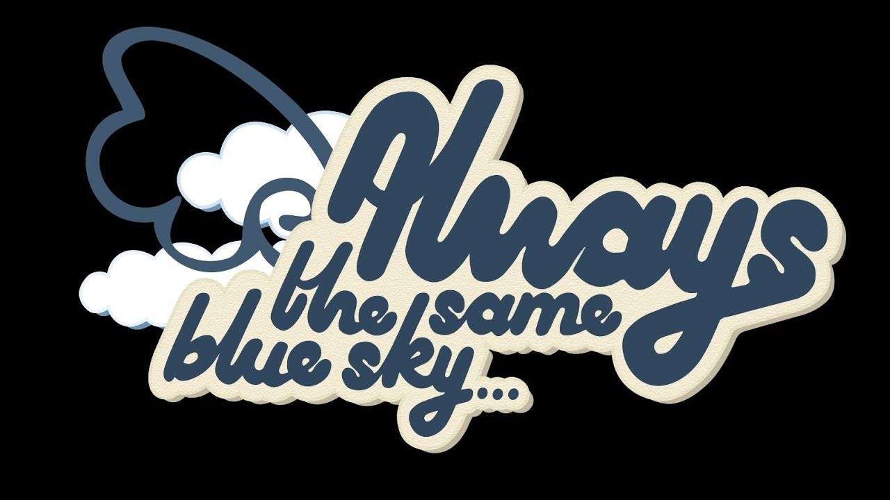 Always the Same Blue Sky visual novel review - YouTube