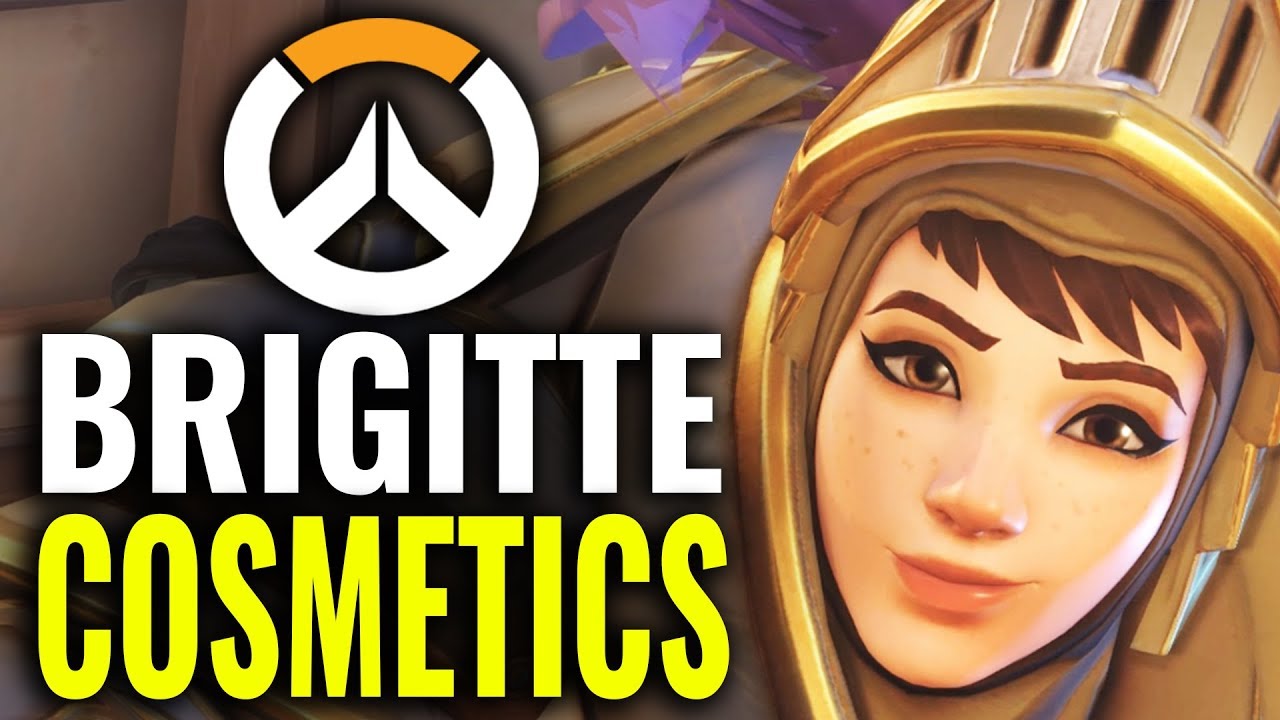 Brigitte Skins, Highlight Intros + All Cosmetics! [Overwatch] - YouTube