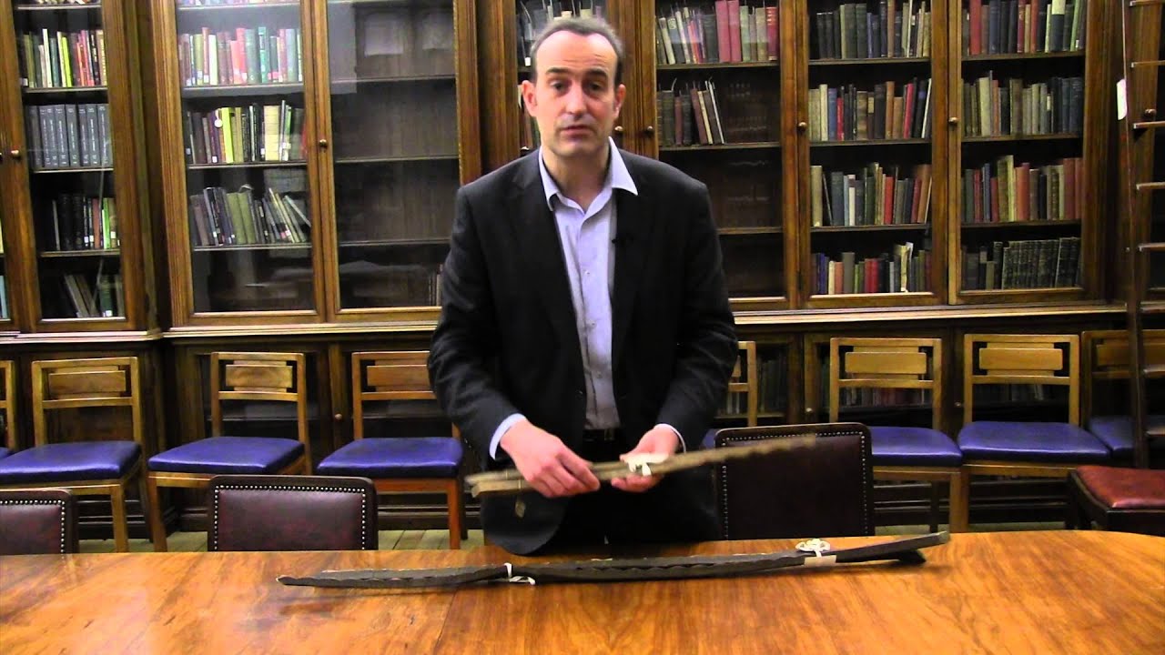 4 eighteenth century tally sticks - YouTube