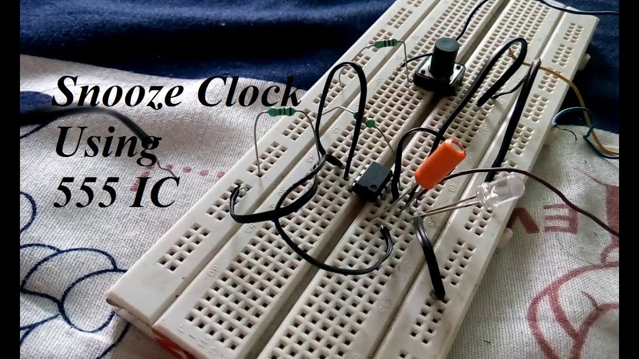 Alarm Clock Using 555 IC || Made Easy - YouTube