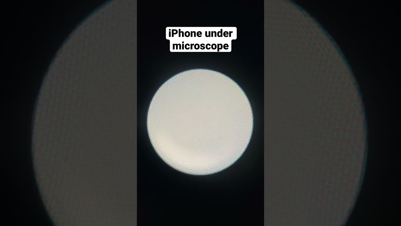 iPhone under microscope is insane! - YouTube