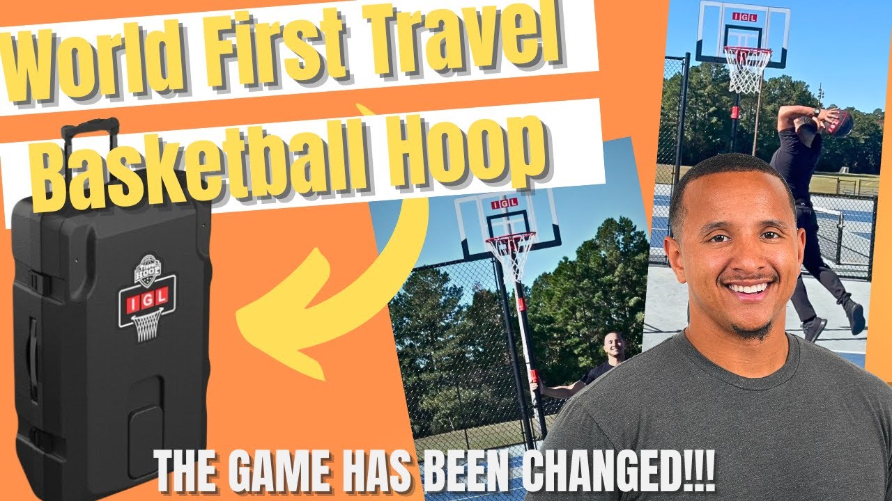 Worlds First Travel Basketball Hoop | IGL Travel Basketball Hoop - YouTube