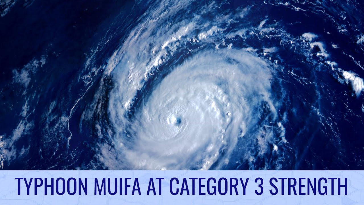 Typhoon Muifa a Category 3 near Taiwan - Tropical Weather Bulletin ...