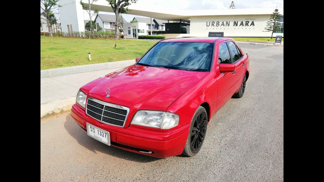 80,000 บาท 🔥 Mercedes-Benz c180 ปี1996 🔥 รถมือสองราคาถูก - YouTube