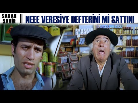 Sakar Şakir Türk Filmi | Ne Veresiye Defterini mi Sattın?