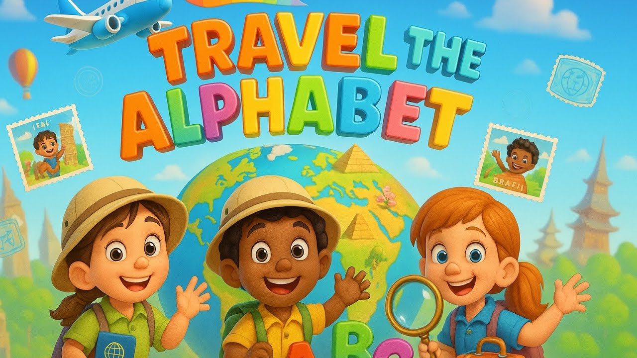 Travel the Alphabet 🌍 | Fun A to Z World Adventure for Kids! - YouTube