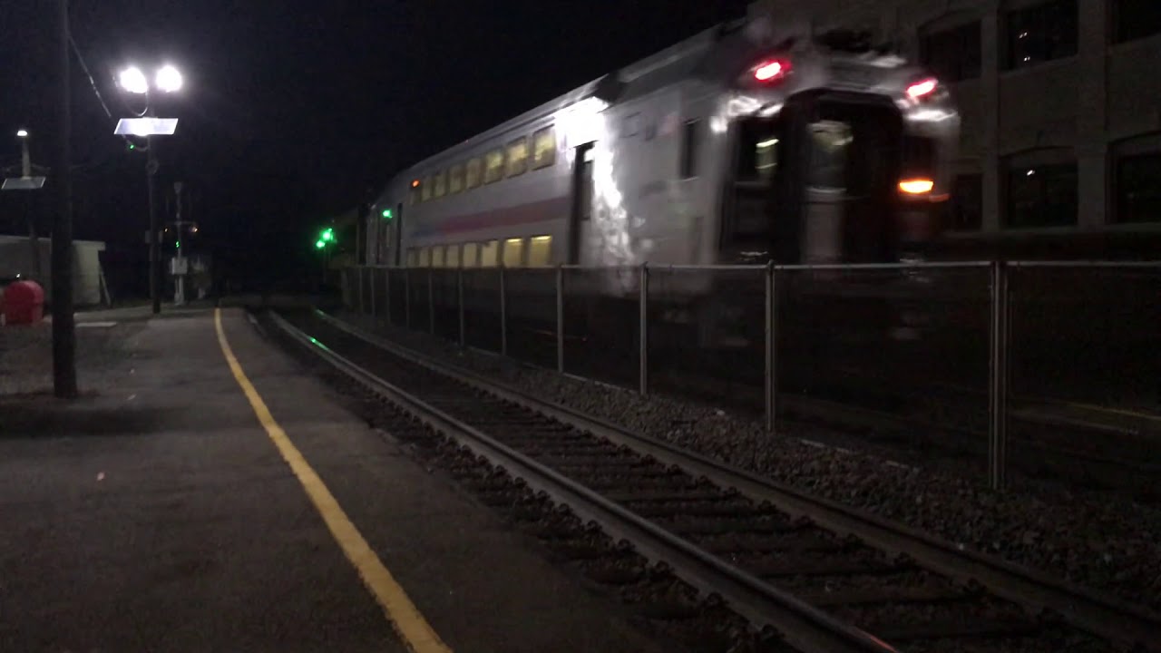 NJT Transit: HD 60fps Night Railfan @ Garfield - YouTube