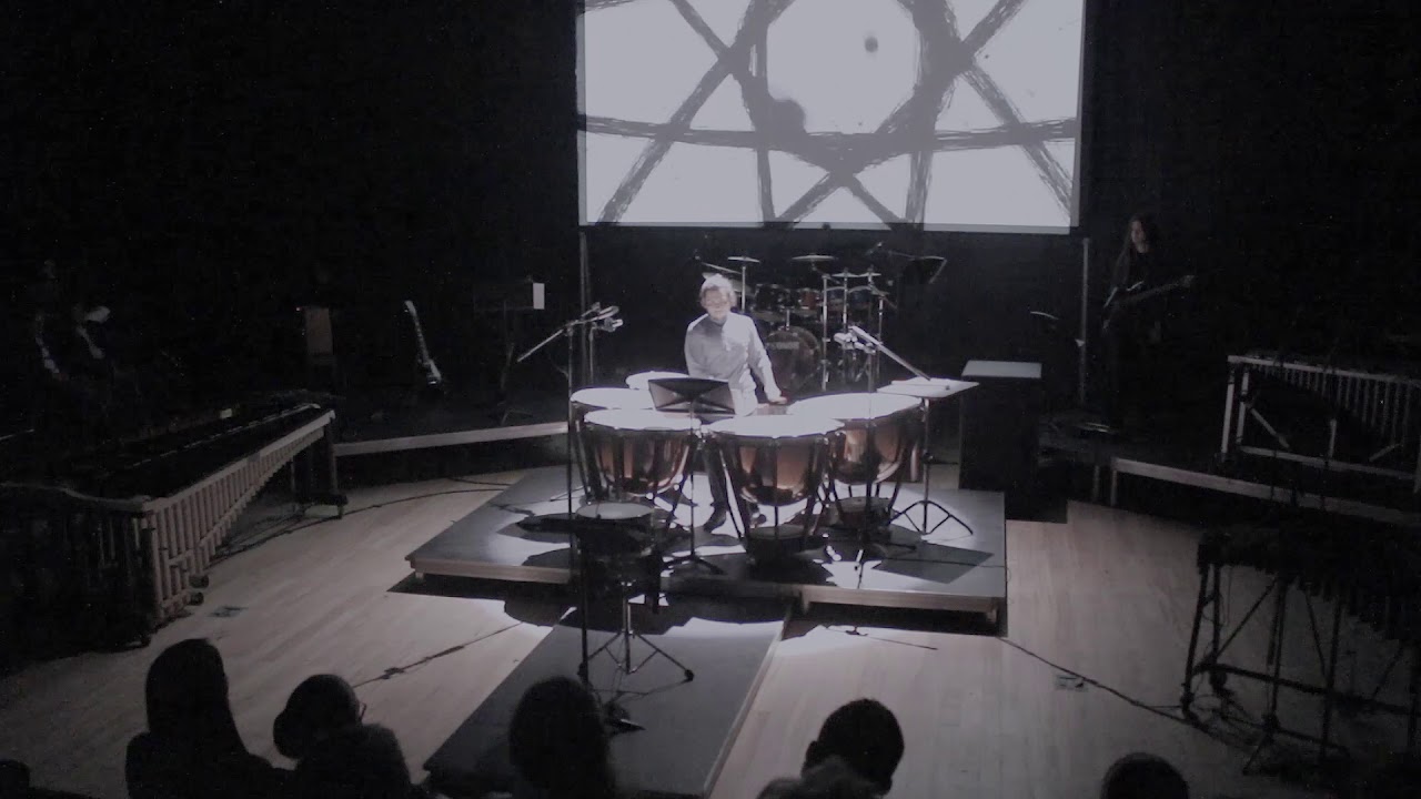 The Final Precipice Jeffrey Peyton for timpani and tape - YouTube