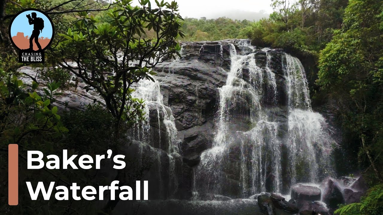 Baker's Waterfall, Small and Magical Waterfall in Horton Plains of Sri ...