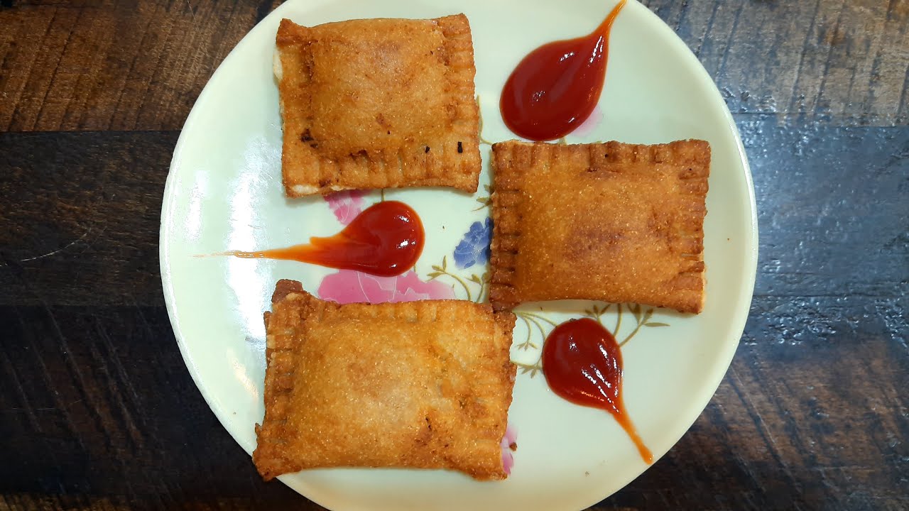 Easy Snack Recipe | Veg Pockets - YouTube
