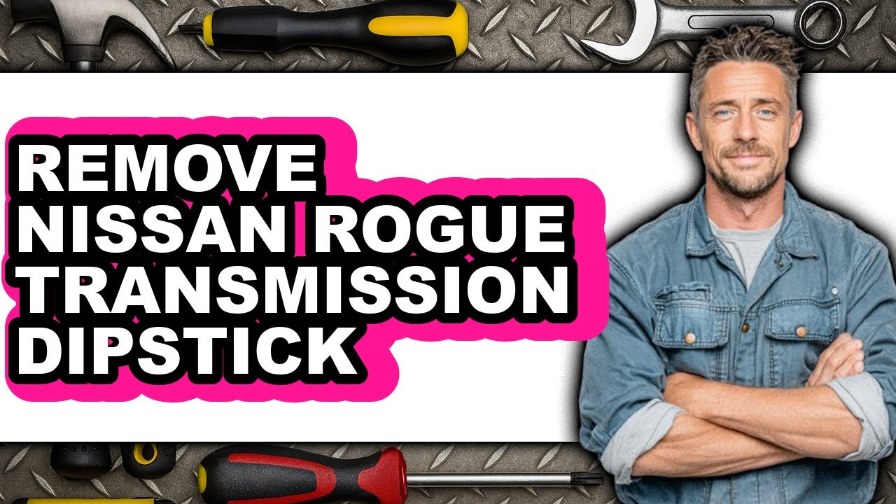 How To Remove Nissan Rogue Transmission Dipstick - Easy Guide - YouTube
