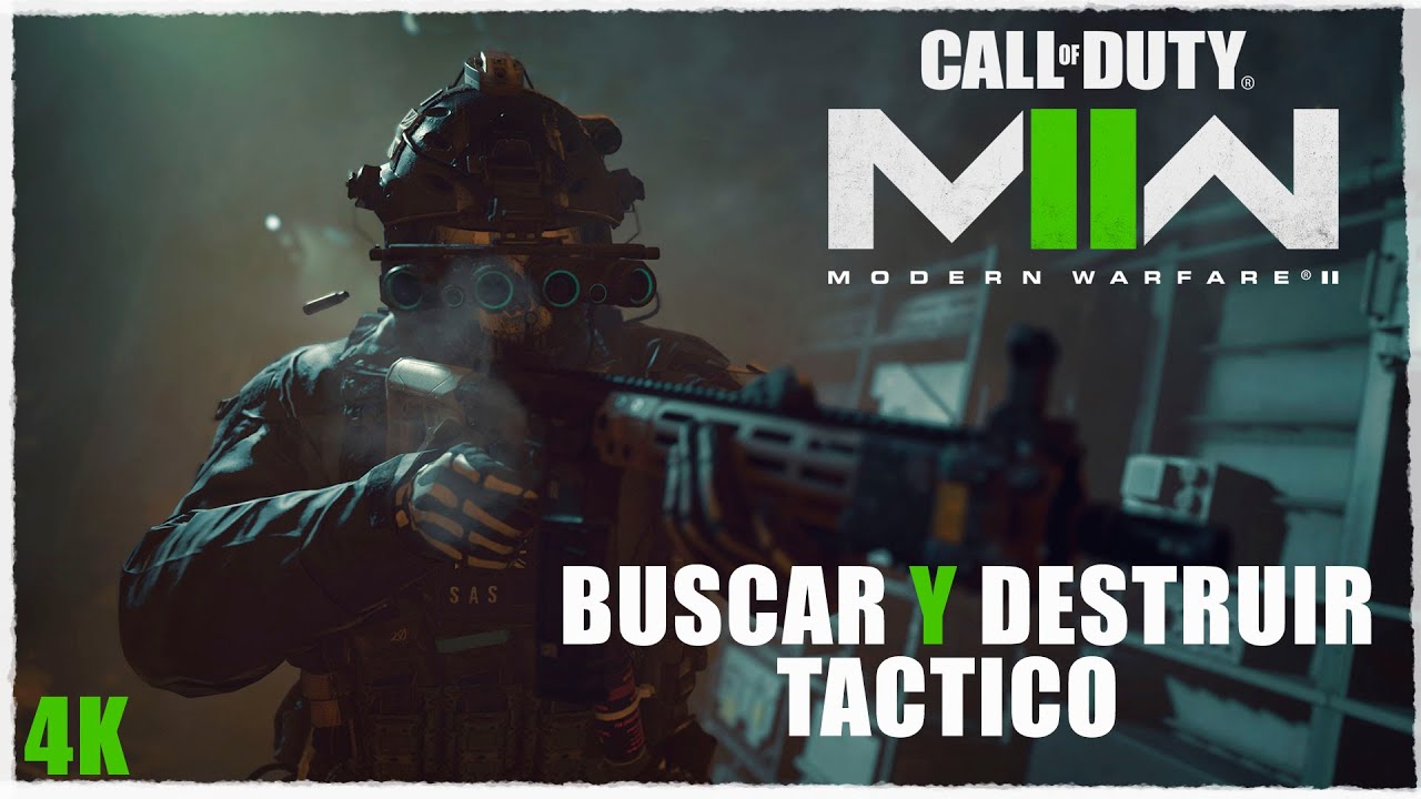 CALL OF DUTY MW II |OPEN BETA| Buscar Y Destruir Táctico 4K - YouTube