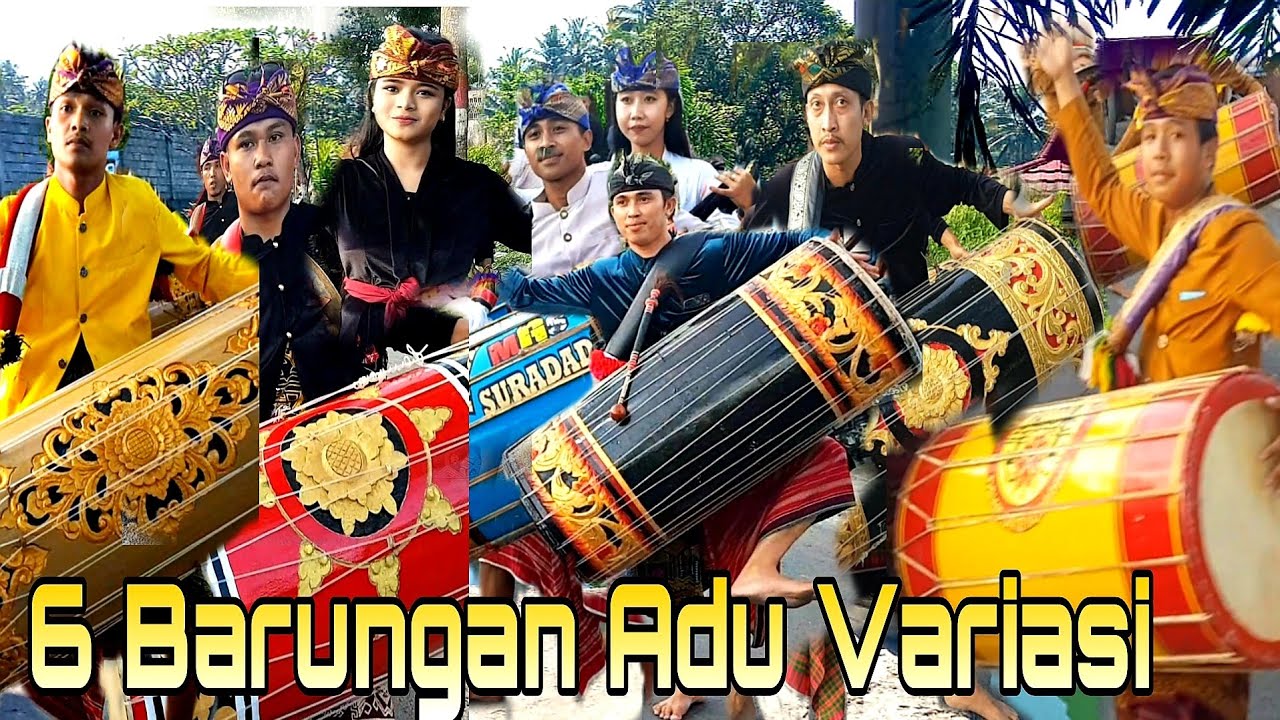 Enam Barungan iring pengantin Adu Variasi non stop - YouTube