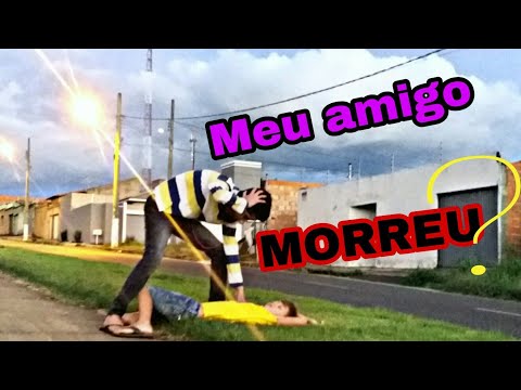 Meu amigo passou mal na rua 😣 (desafio)