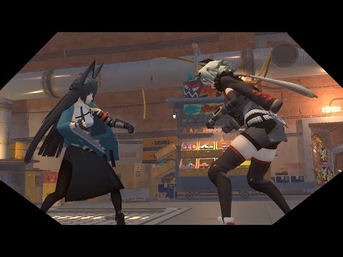 Sparring Session | Miyabi vs Caesar ZZZ Fan Animation