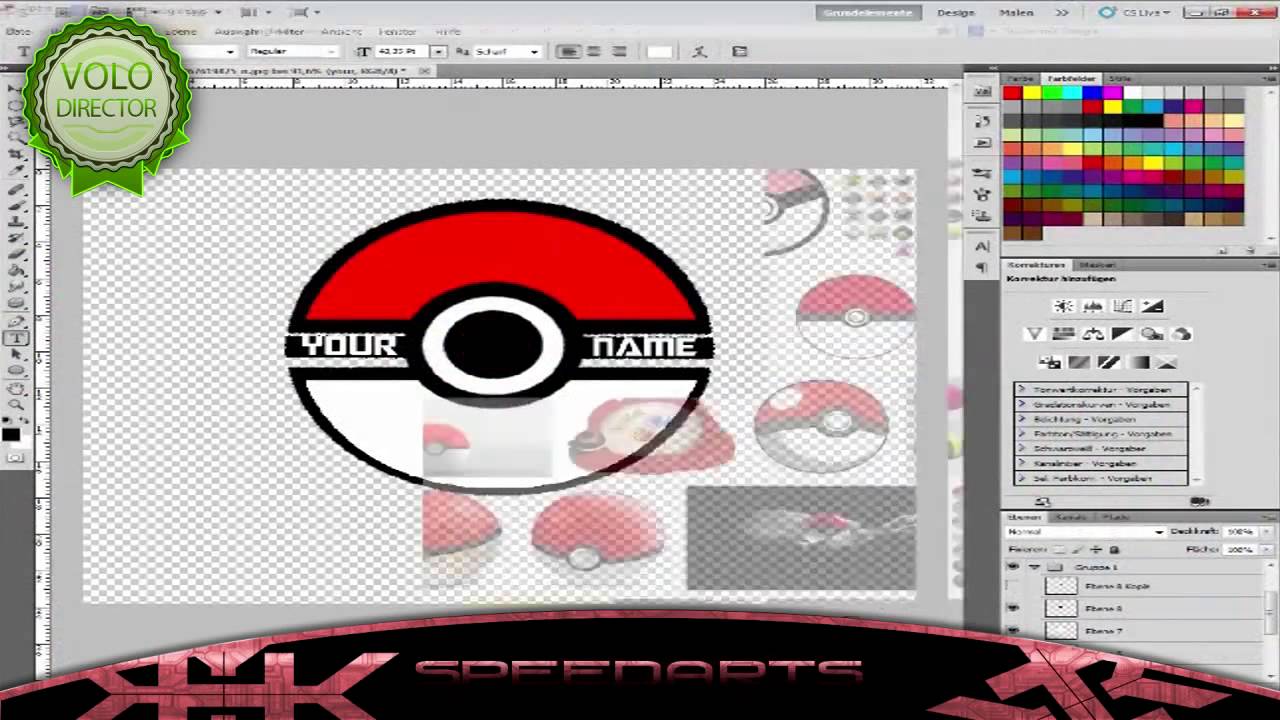 FREE Pokemon Logo Template by Kelto - YouTube