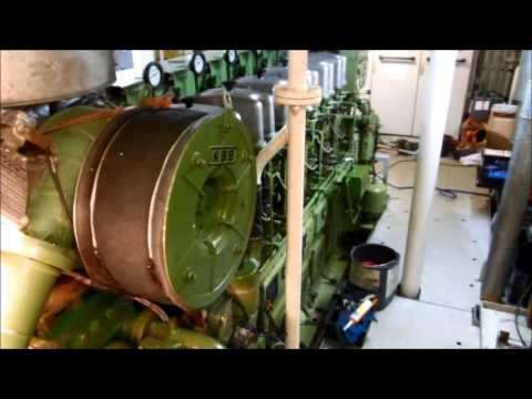 ABC Diesel 6MDZC does not want to rev - YouTube