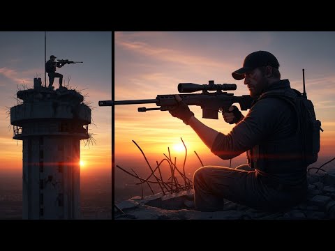 A Hidden Sniper  || Juba sniping || American soldiers vs Juba 