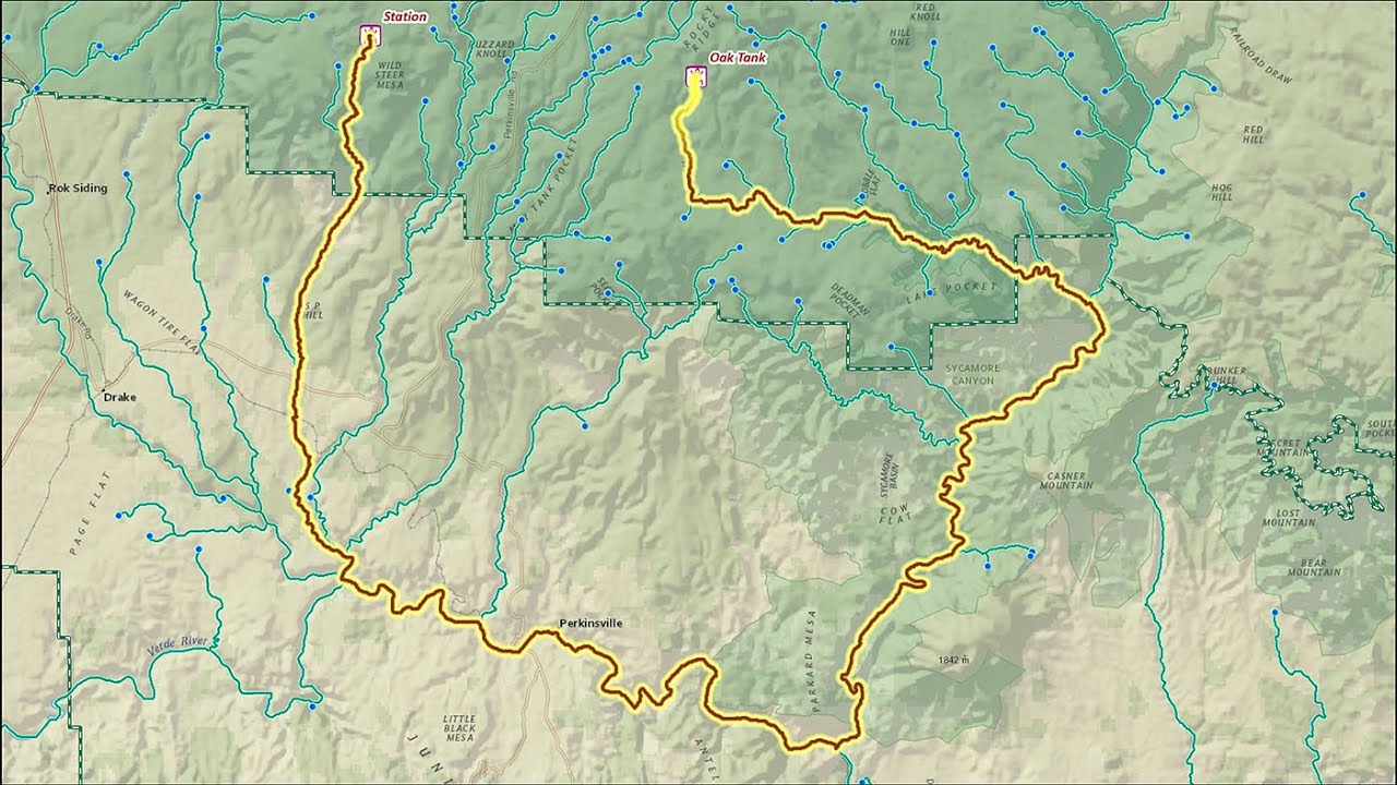 Hydrology in ArcGIS Pro, Lab Exercise 11: Finding the Shortest Path ...