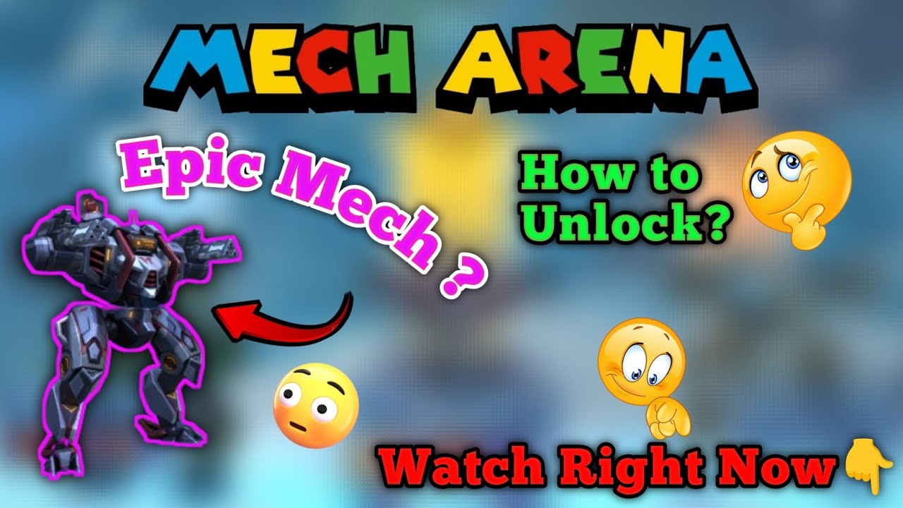 New Mech Unlock in Mech Arena,Epic mech. Overpowered?🤔💀,and more ...